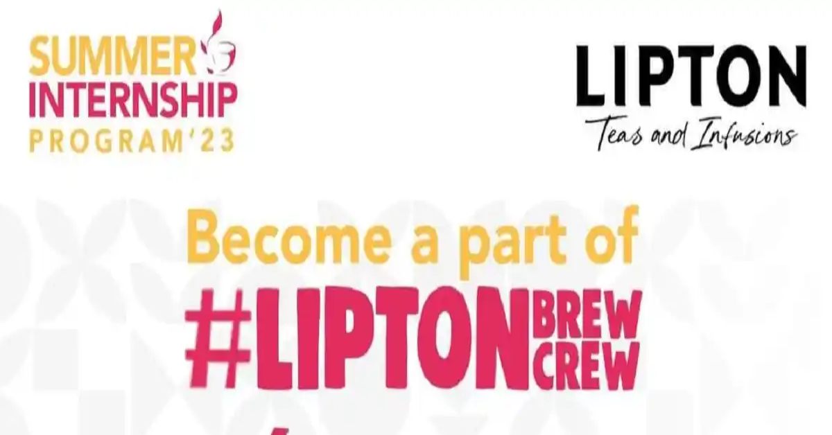 LIPTON Summer Internship Program 2023 - Jobzsearcher LIPTON Summer Internship Program 2023 - Jobzsearcher