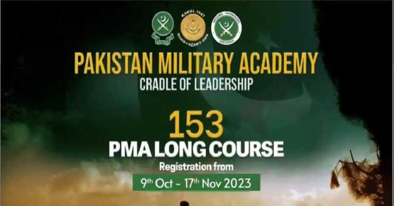 Join Pak Army 153 PMA Long Course 2023 Apply Now - Jobzsearcher